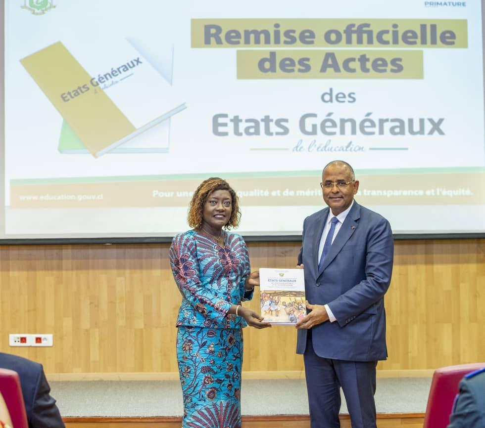 Education nationale- Les conclusions des Etats généraux de l’école remises au premier ministre ...