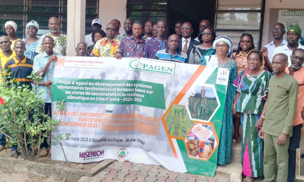 Semences paysannes: L’Inades-Formation forme des producteurs semenciers ...