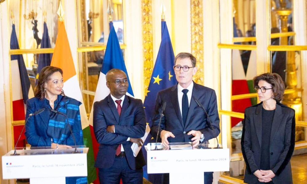 Coopération France- CI| Le tambour parleur Tchaman Djidji Ayôkwè ...